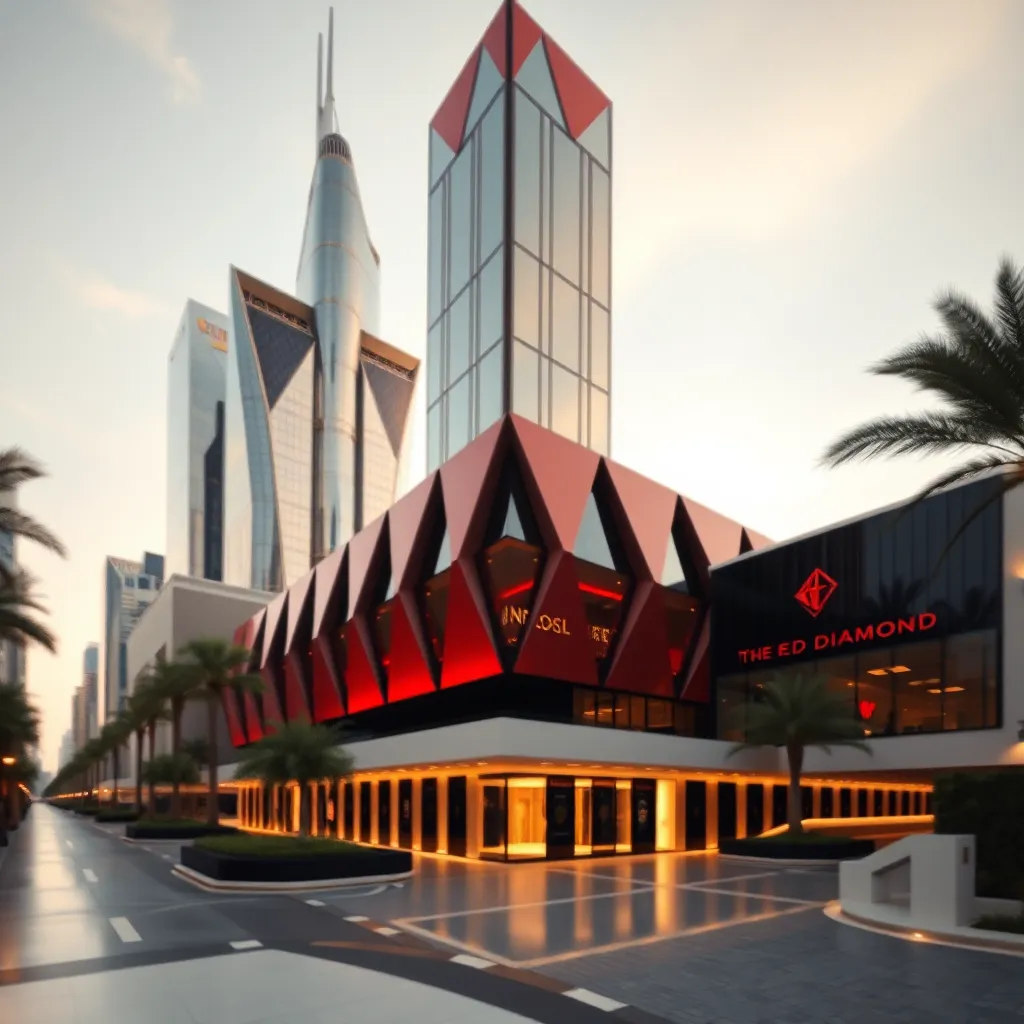 Exploring the Red Diamond Building in Dubai's Real Estate